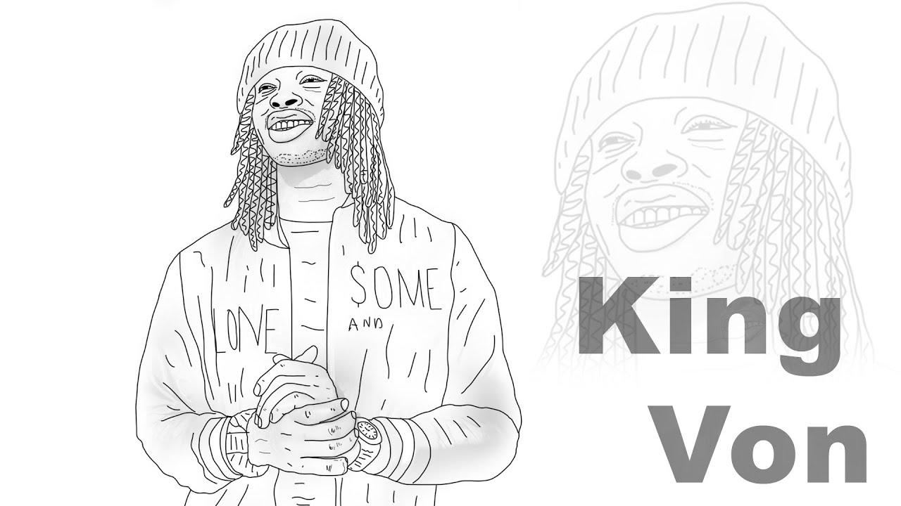 King Von Coloring Pages
