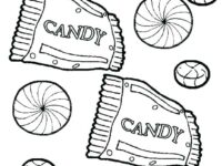 Peppermint Candy Coloring Pages